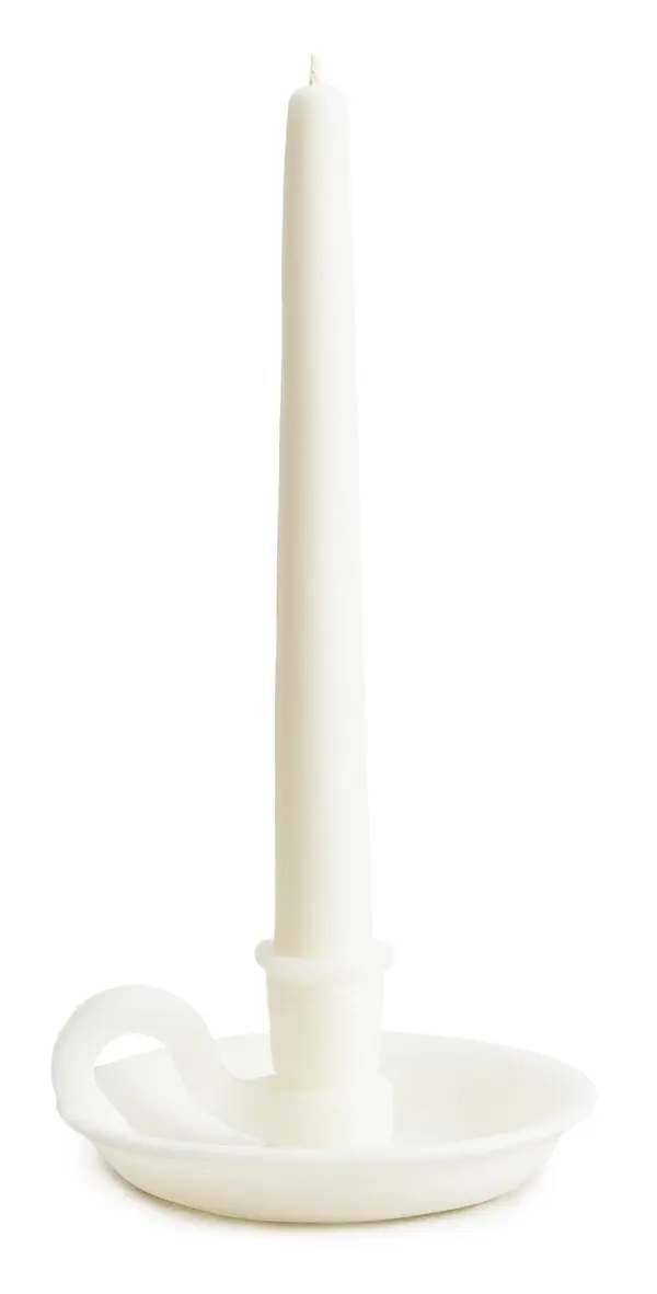 MISETTE Forme Wax Candlestick - Cream