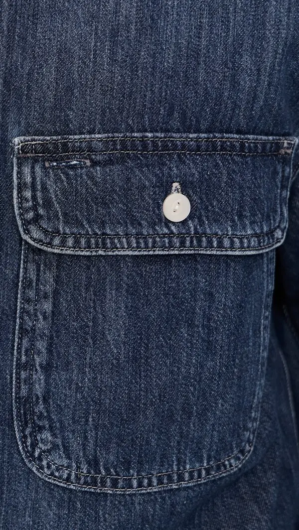 Madewell Denim Light Wash Button Down