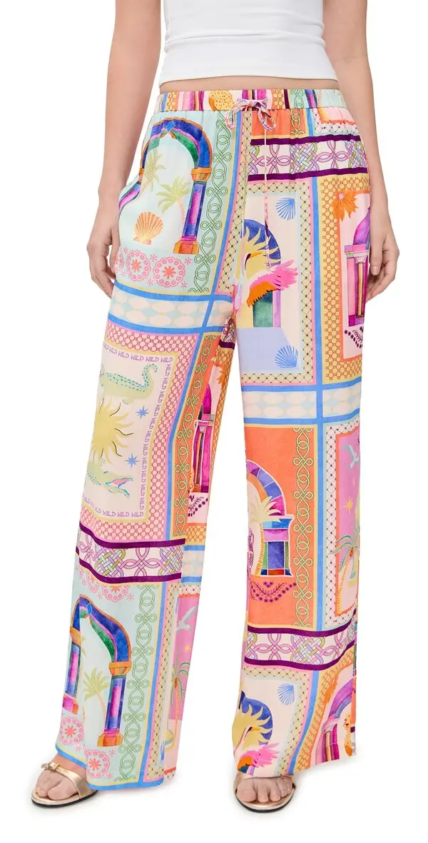 Minkpink Elysia Printed Drawstring Pants