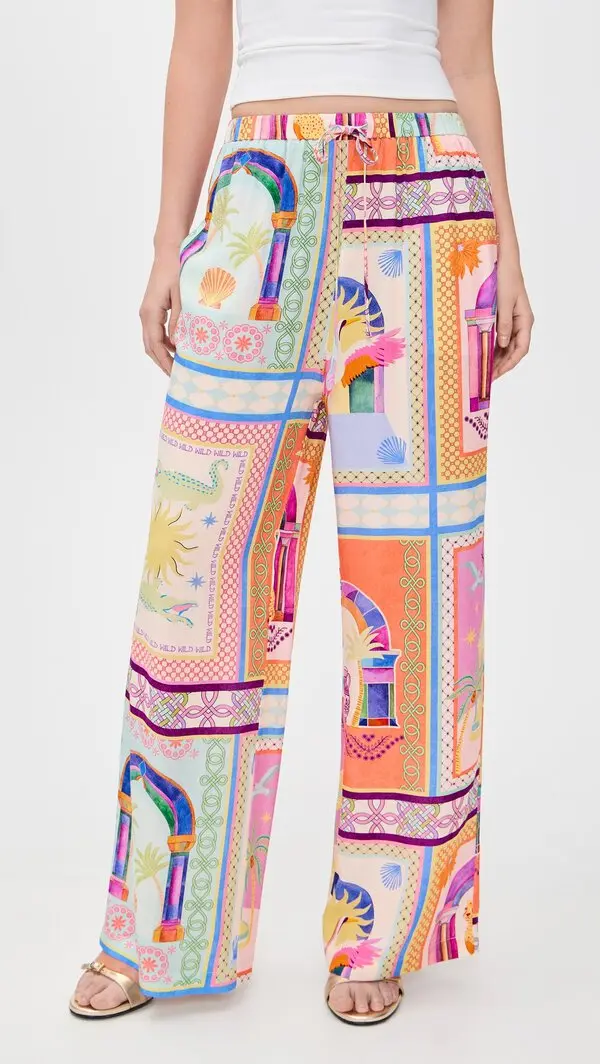 Minkpink Elysia Printed Drawstring Pants