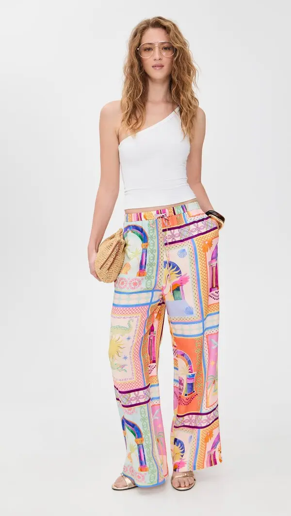 Minkpink Elysia Printed Drawstring Pants