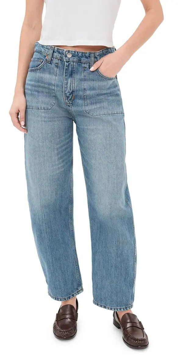RE/DONE The Reversible Rewind Jeans - Thunderstruck