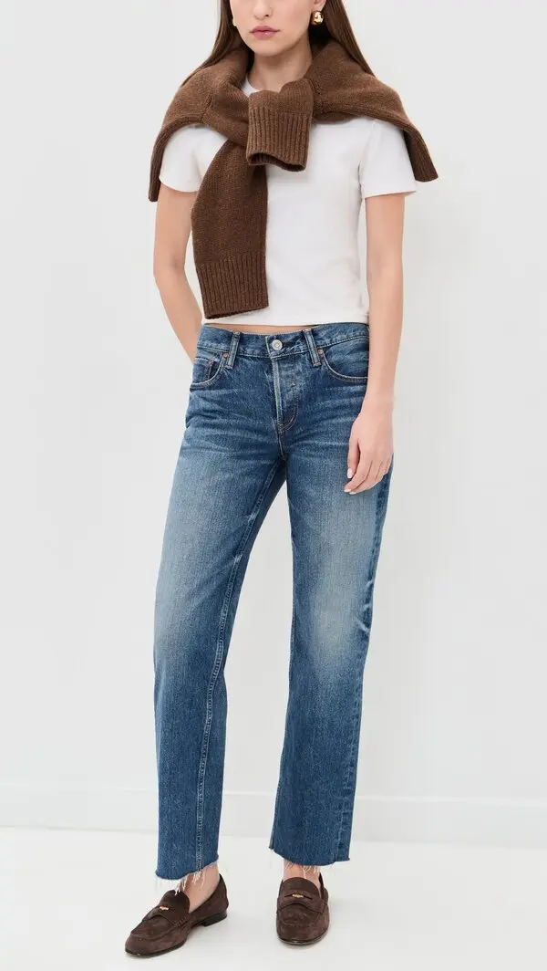 Moussy Vintage Maytown Straight Leg Jeans