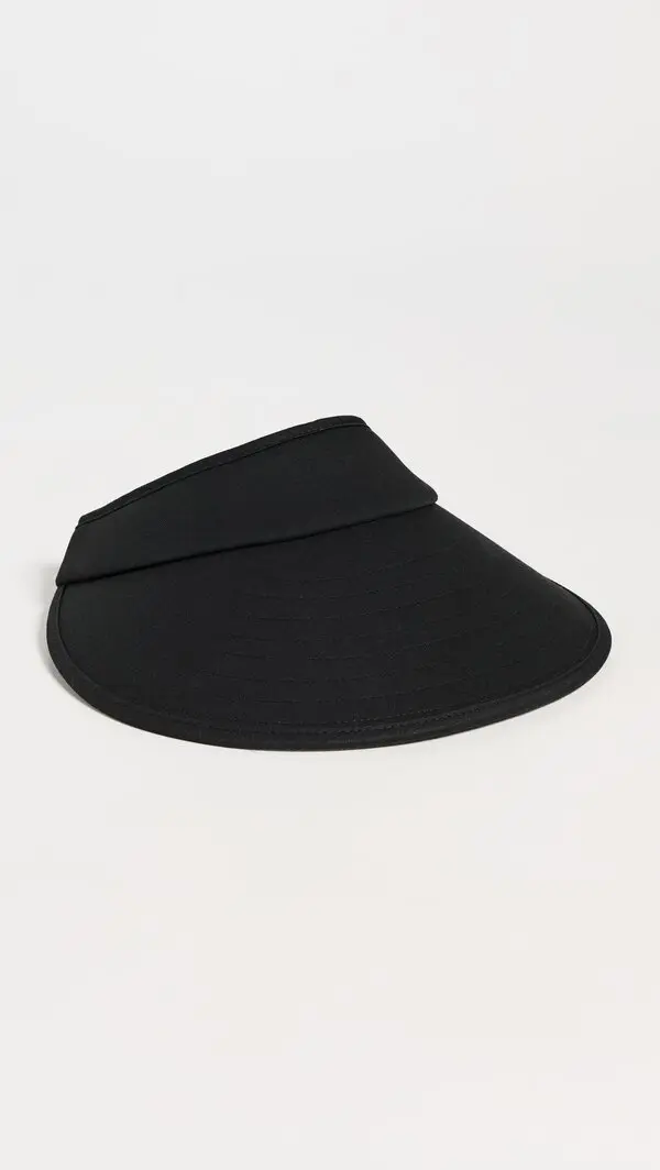 FAVORITE DAUGHTER Logo Embroidered Visor - Black