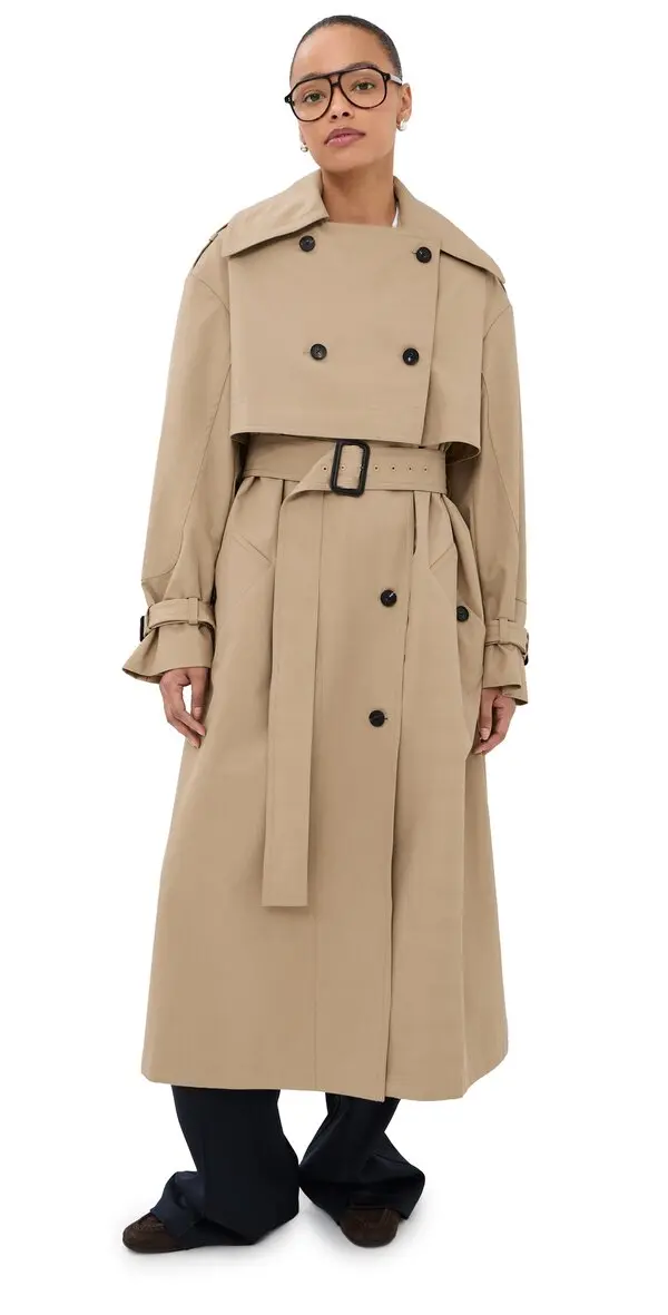 Co Double-layered Trench Coat