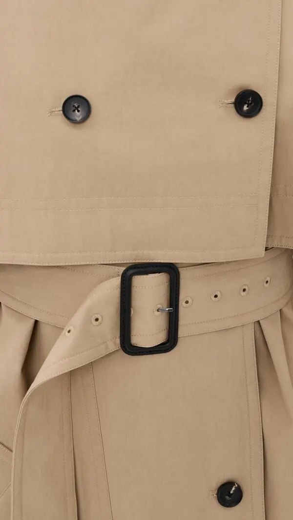 Co Double-layered Trench Coat
