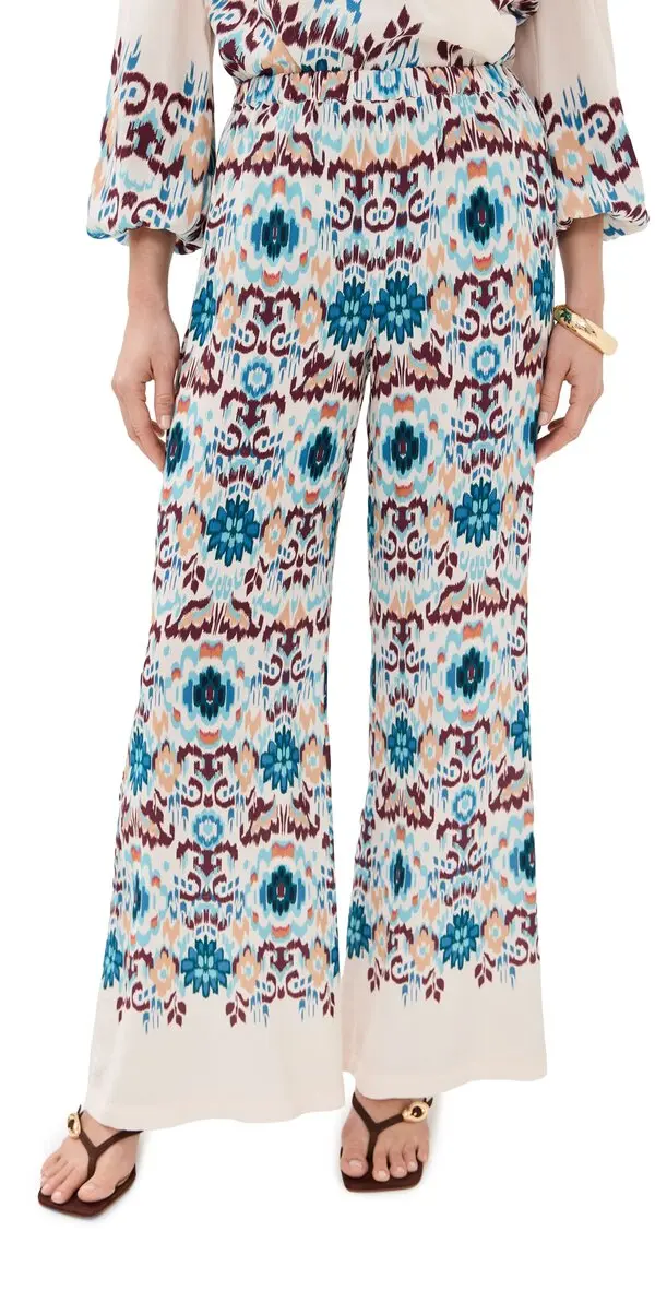 Figue Ellen Printed Wide Leg Pants