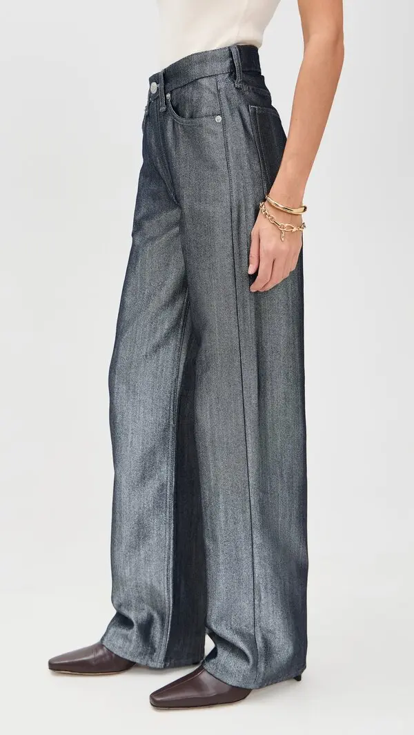 Rag & Bone Logan Wide Leg Jeans