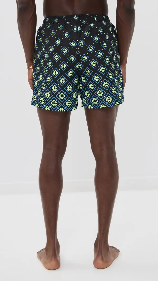 Casablanca Monogram Printed Swim Shorts