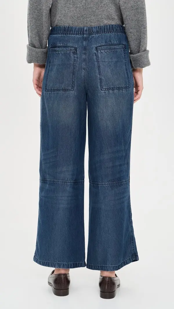 Splendid Lounge Denim Straight Pants