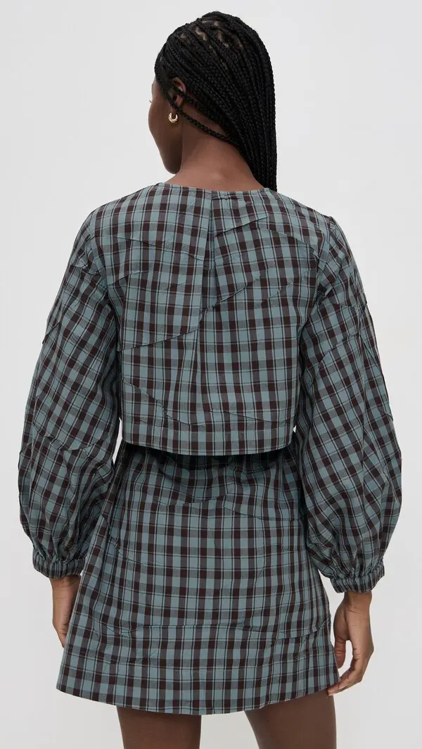 Sea Ophelia Plaid Mini Dress