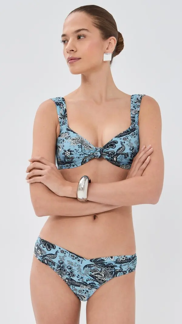 Staud Emsley Toile Bikini Bottom