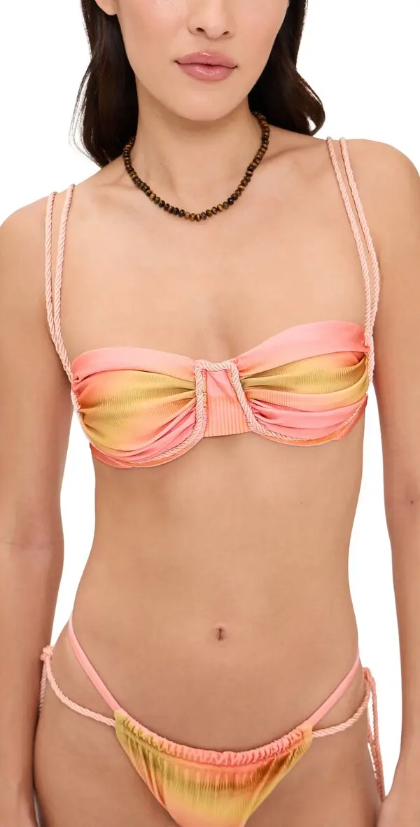 BAOBAB Lula Bikini Top - Coral Reef