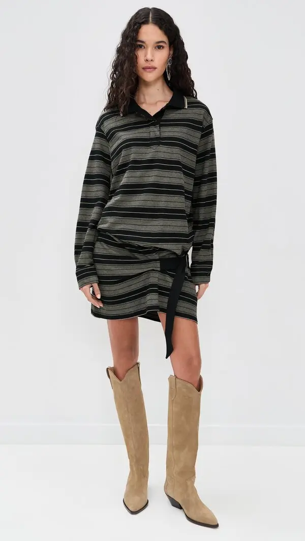 Isabel Marant Isea Stripe Mini Dress