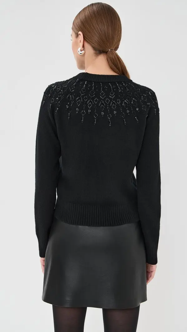 Altuzarra Harold Embellished Sweater - Black
