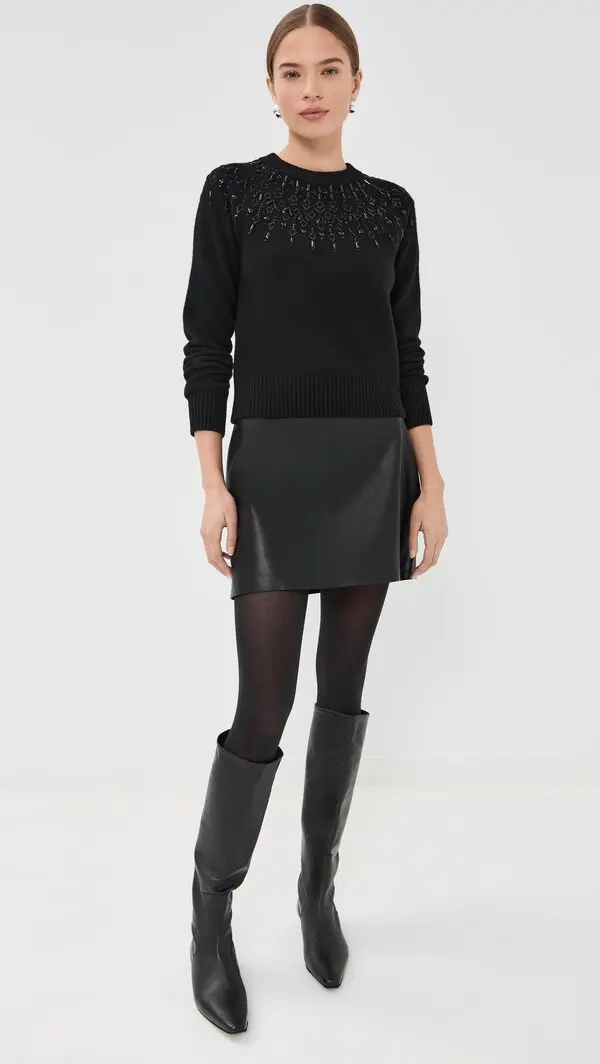 Altuzarra Harold Embellished Sweater - Black