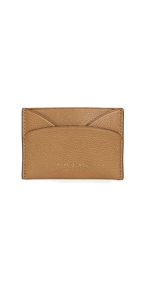 Tory Burch Romy Flat Card Case - Tiramisu