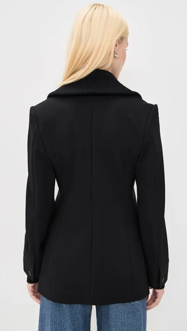 Rag & Bone Frank Ponte Blazer - Black