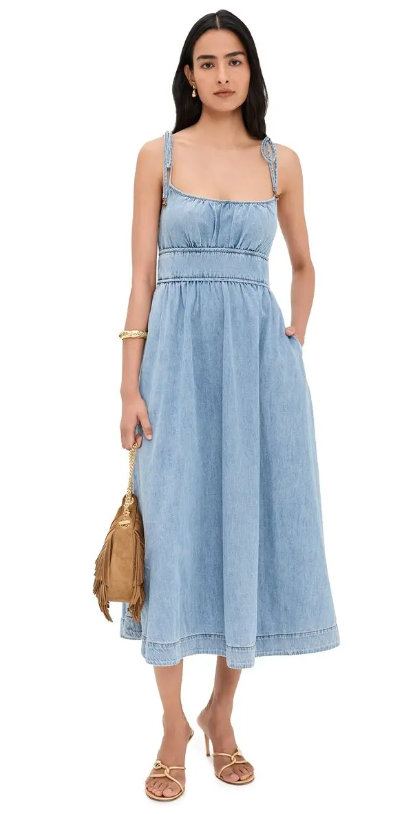 Zimmermann Wanderlust Denim Picnic Dress