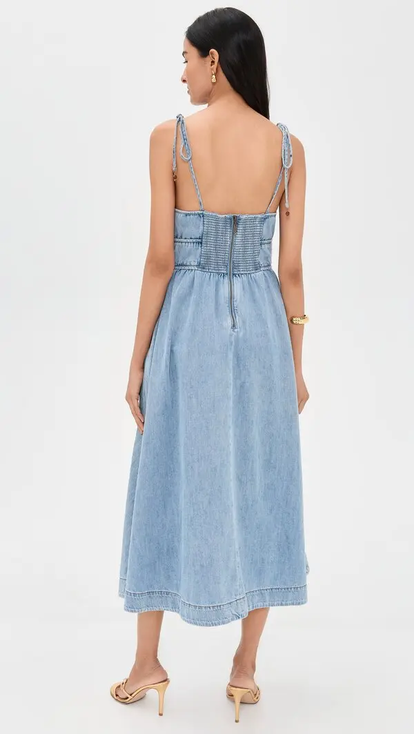 Zimmermann Wanderlust Denim Picnic Dress
