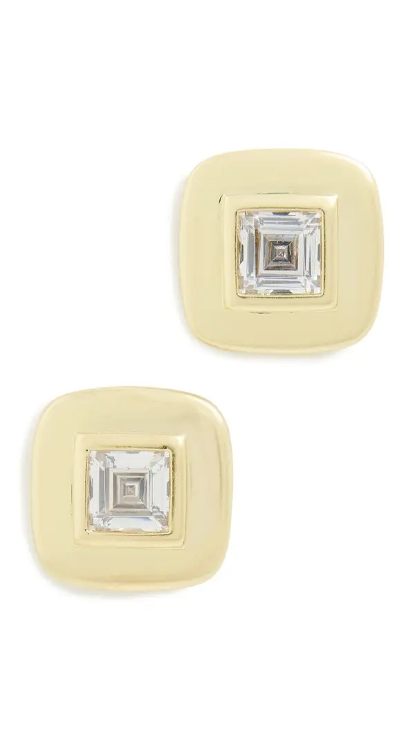 Shashi Reagan Square Stud Earrings
