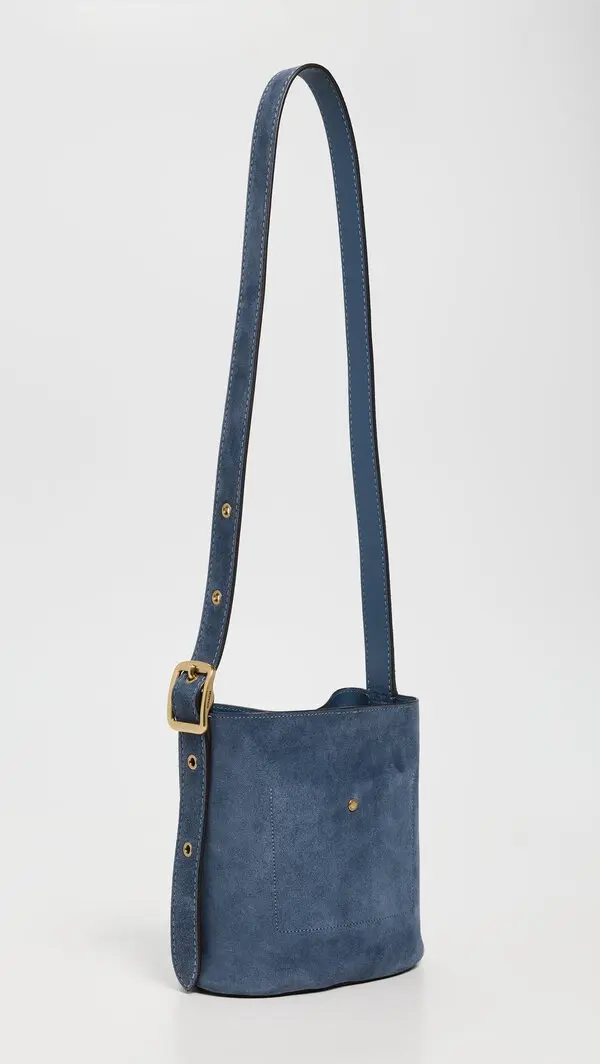 COACH Suede Bleecker Bucket Bag