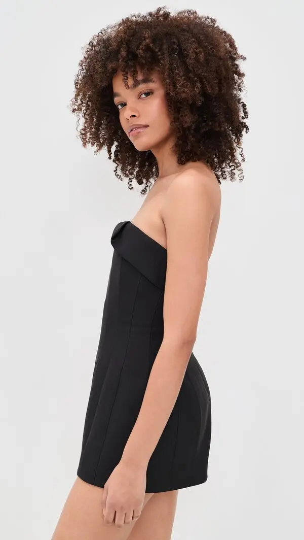 Alexis Chelya Sleeveless Romper - Black