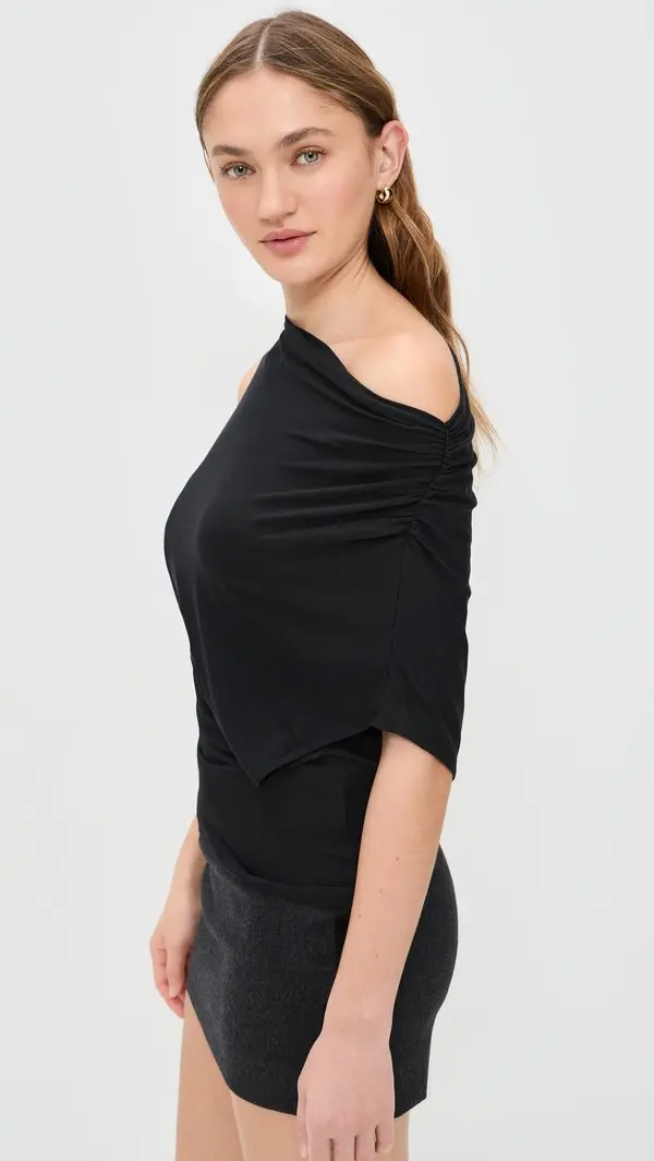 A.L.C. Emi One Shoulder Tee