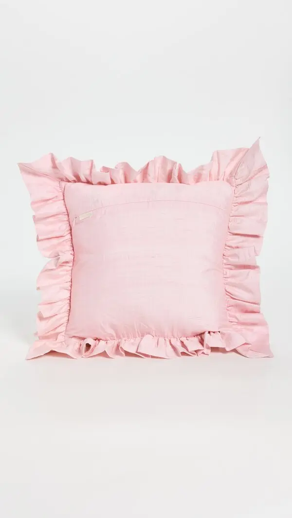 LoveShackFancy Sugarplum Ruffle Pillow