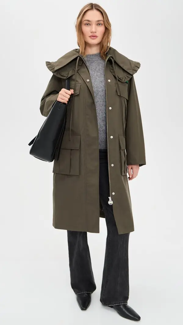 Barbour X Ganni Parka Jacket