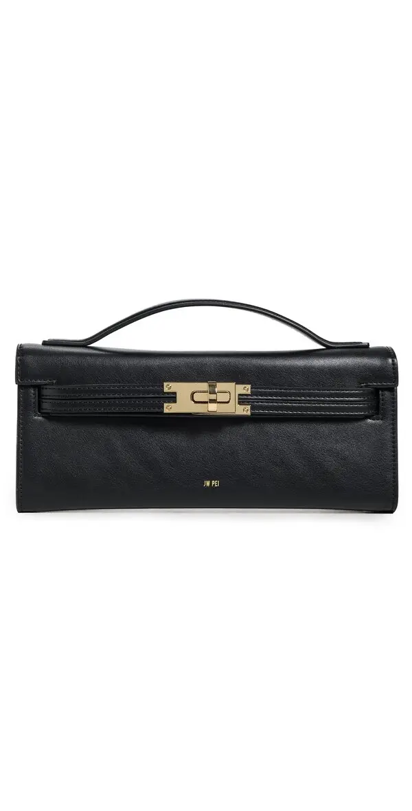 Jw Pei Bria Structured Top Handle Bag - Black