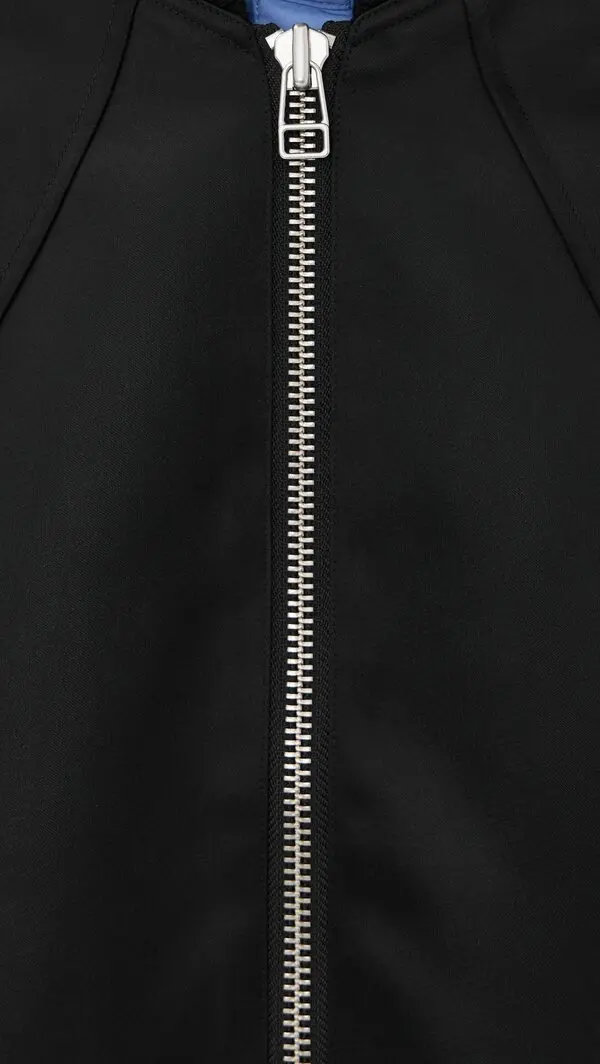 Co Satin Bomber Jacket