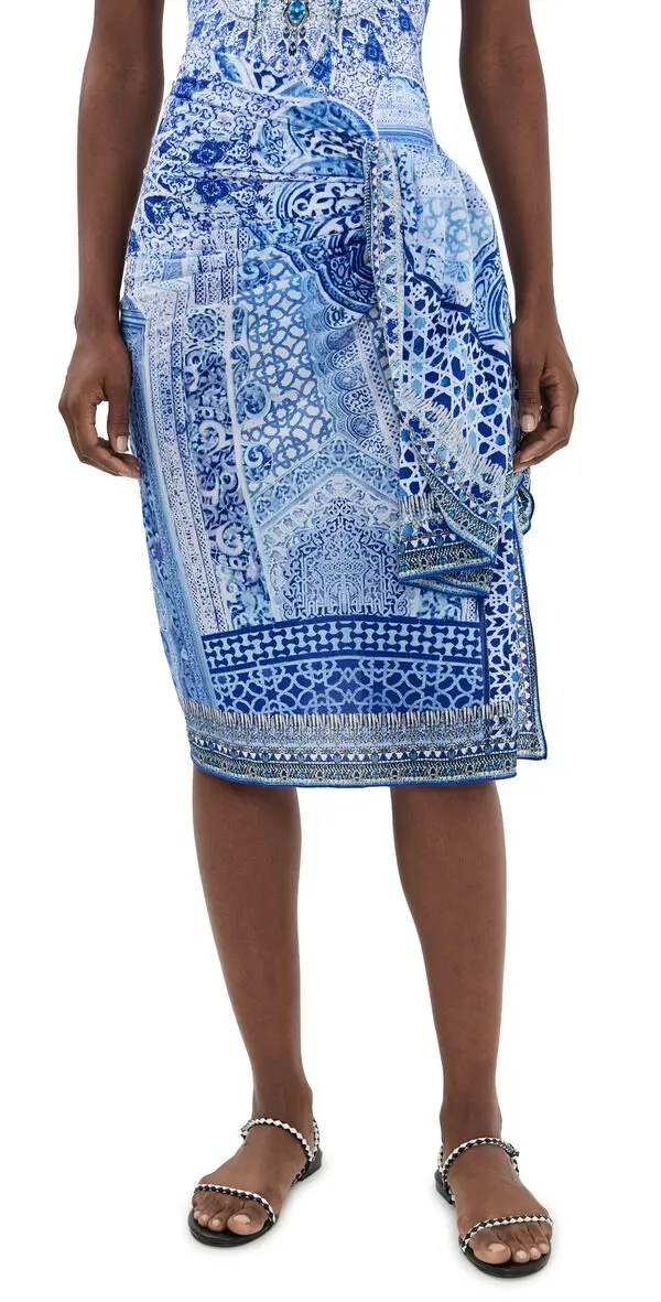 Camilla Multi Wear Long Sarong - The Bosphorous
