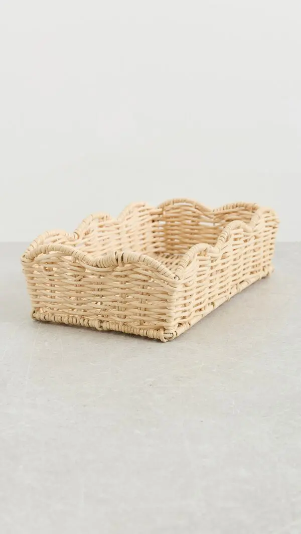 WEEZIE Rattan Tray