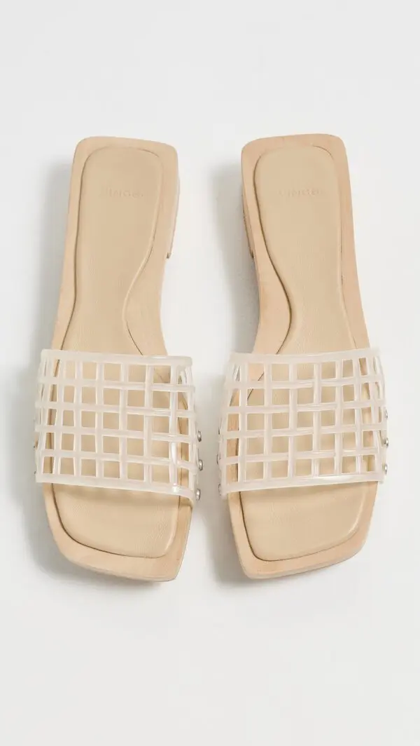 Vince Barbara Jelly Sandals - Clear