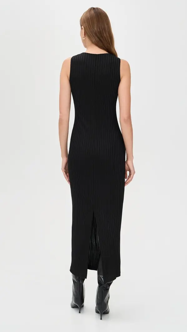 Rag & Bone Natalia Boat Neck Midi Dress