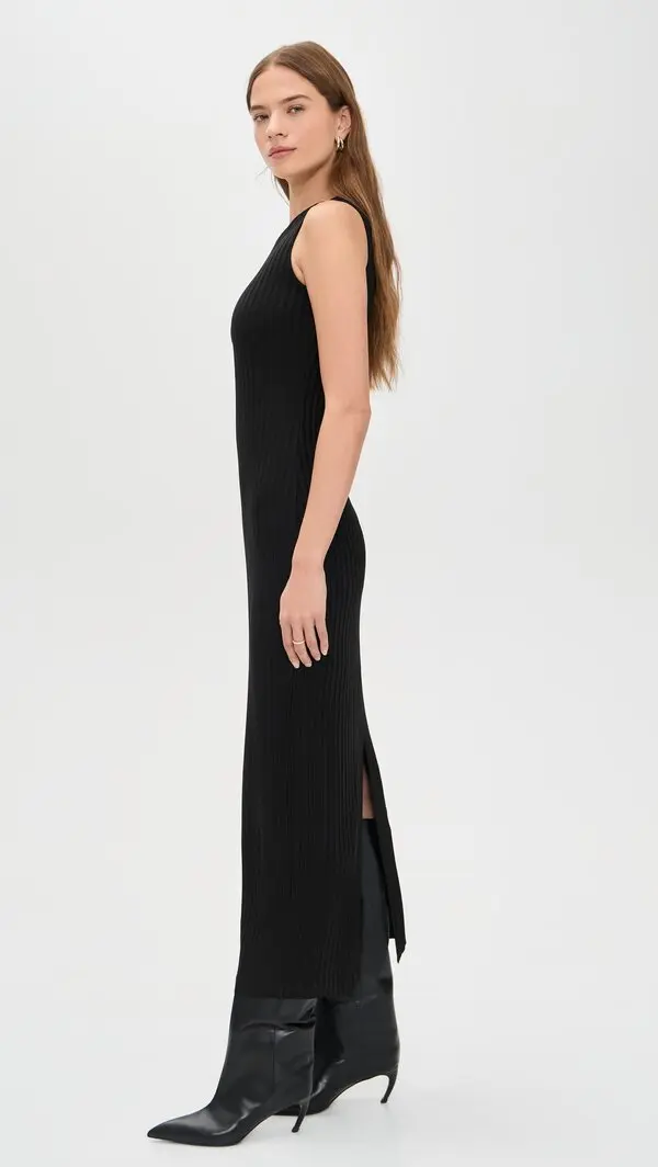 Rag & Bone Natalia Boat Neck Midi Dress