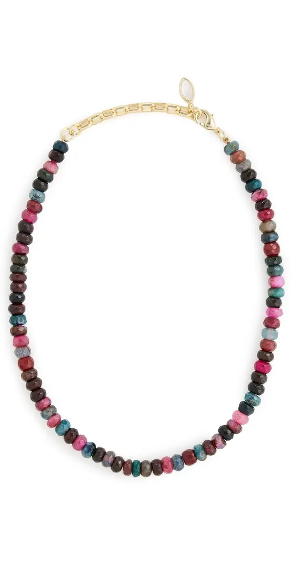 Mignonne Gavigan Faceted Agate Necklace - Multi