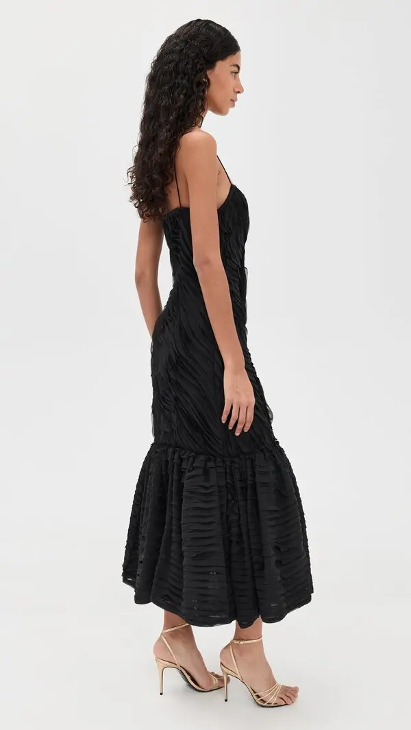 Ulla Johnson Augustina Ruffle Midi Dress