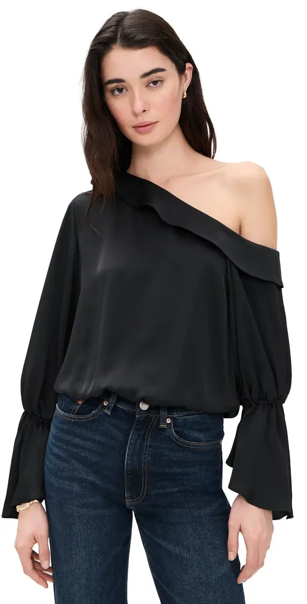 Ramy Brook Sammy One Shoulder Blouse