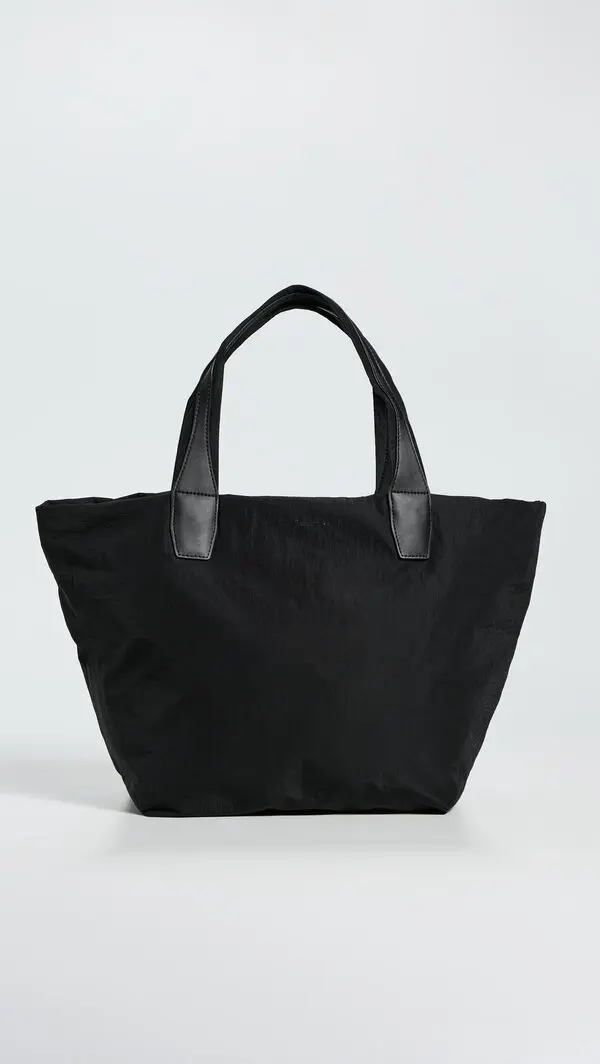 VEE COLLECTIVE Porter Essence Medium Tote - Black Paper Black