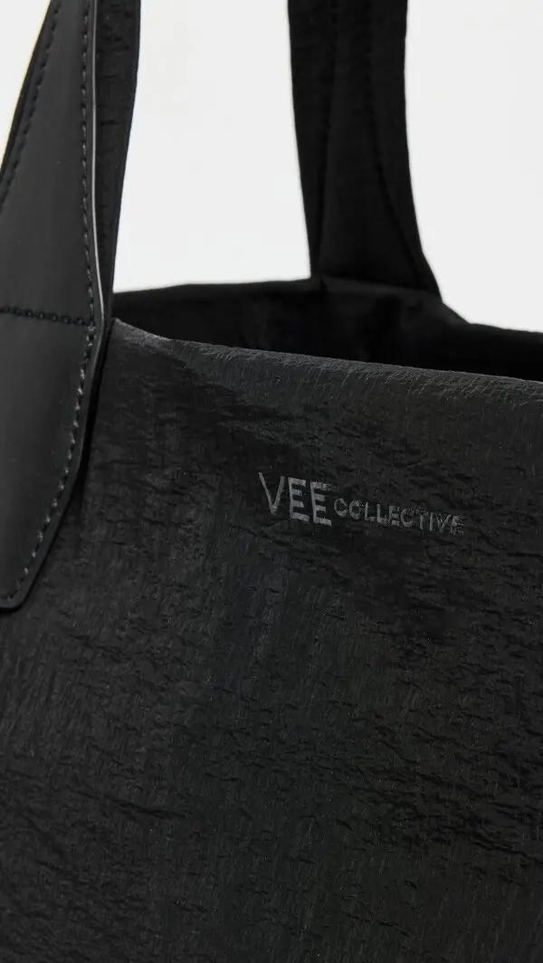 VEE COLLECTIVE Porter Essence Medium Tote - Black Paper Black