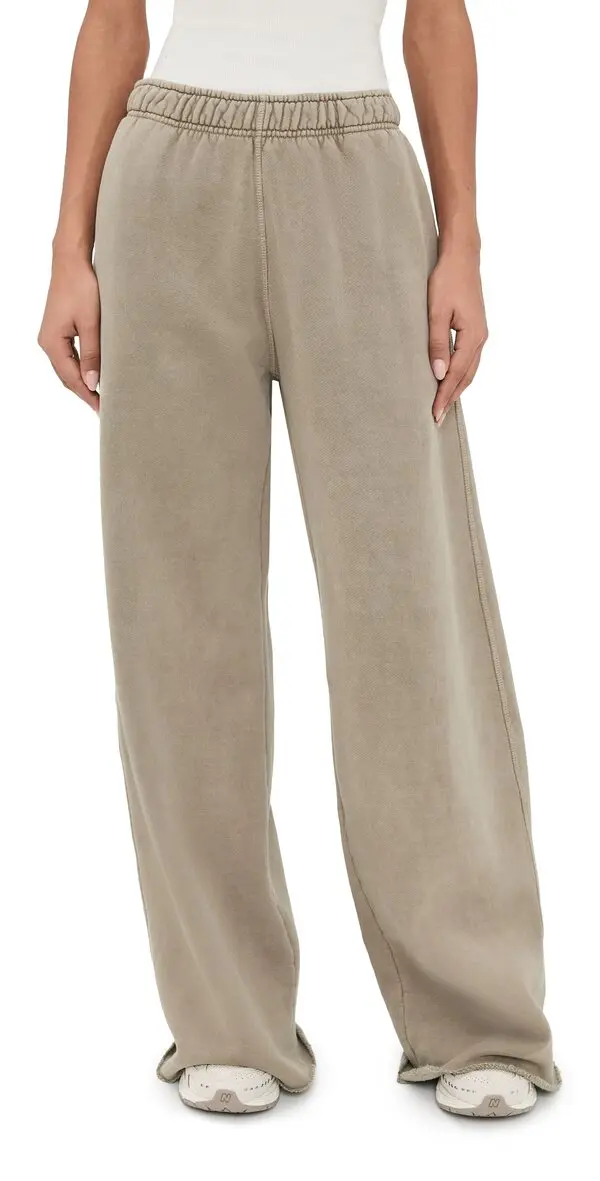 SLVRLAKE Wide-leg Fleece Pants