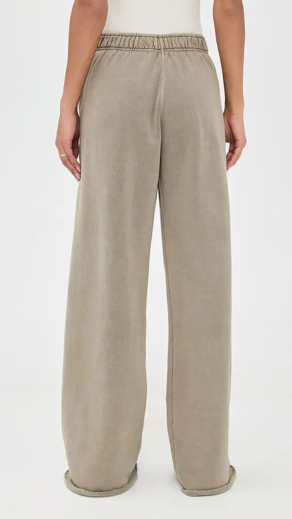 SLVRLAKE Wide-leg Fleece Pants