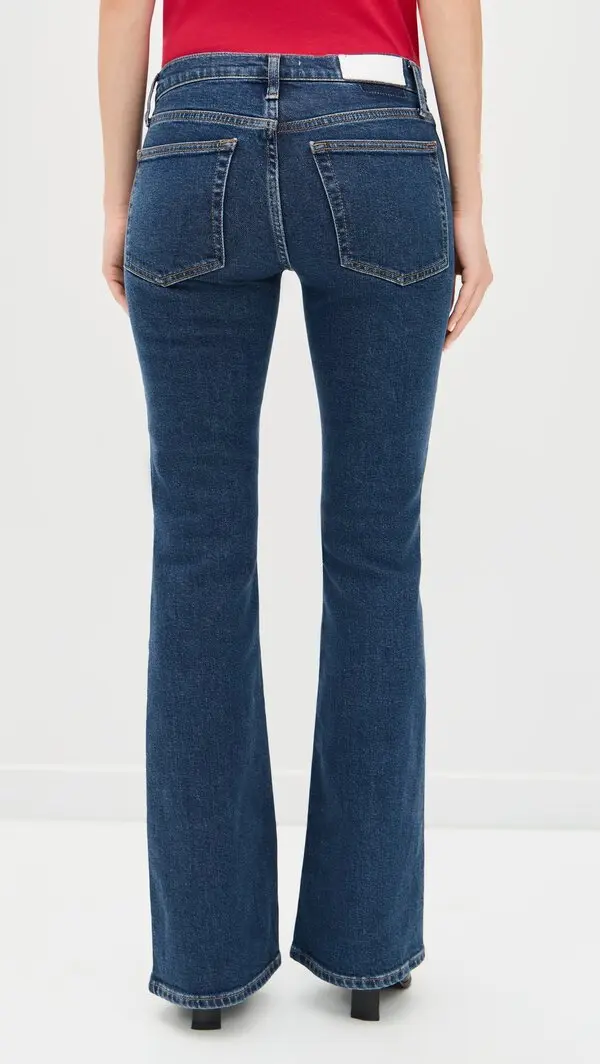 RE/DONE Low Rise Micro Boot Jeans