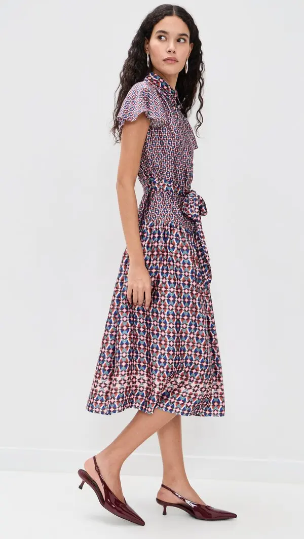 Shoshanna Kennedy Midi Dress
