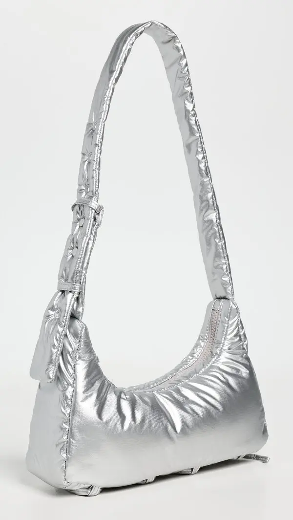DAMSON MADDER Puffy Saz Bag - Silver