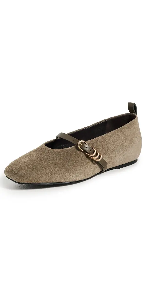 Rag & Bone Spire Mary Jane Flats - Olnts