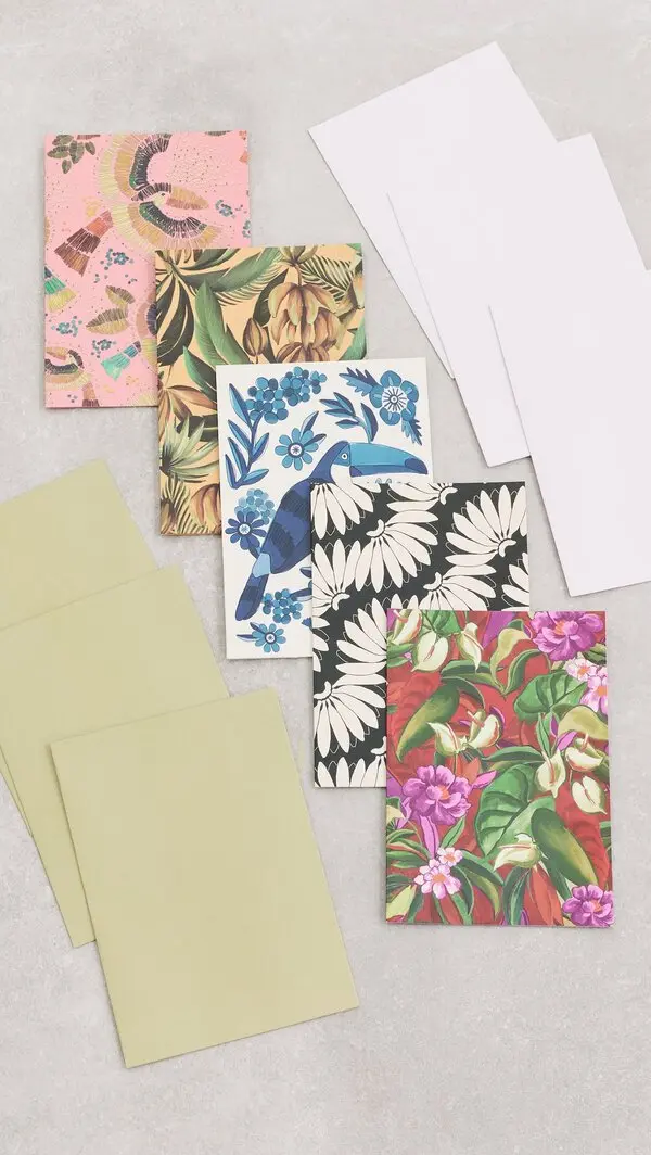 Farm Rio Tropical Garden Card Set