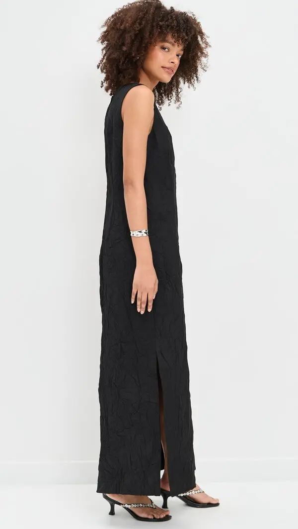A POTTS Crinkle Poplin Tank Dress